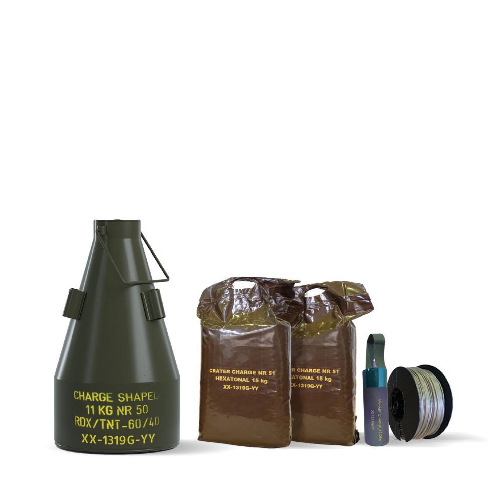 Demolition Charge Rapid Crater Kit - STV GROUP